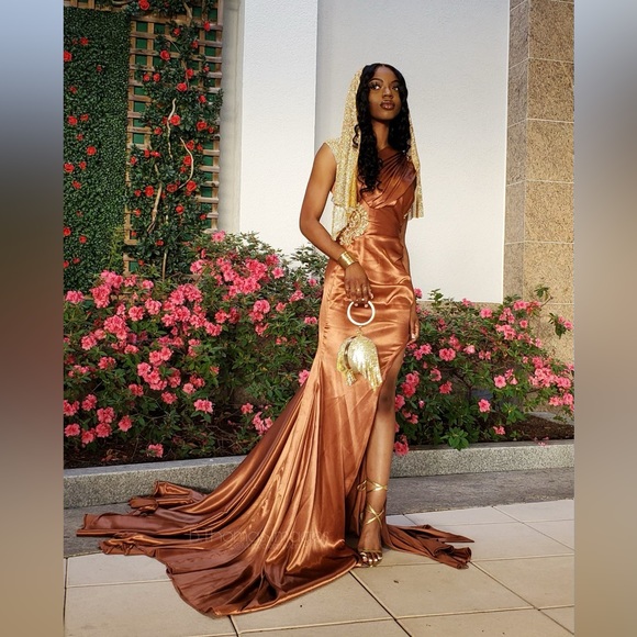 Dresses | Brown Prom Dress Very Elegant | Poshmark